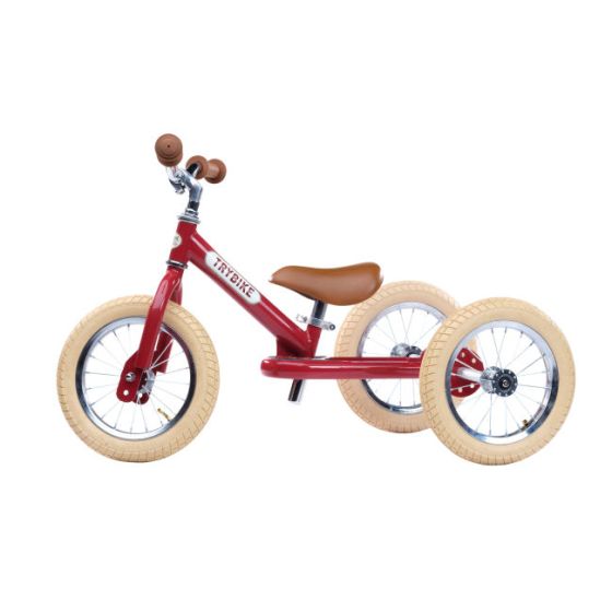Buy 2in1 Trybike Vintage Steel - Red online | Little Ones Ireland